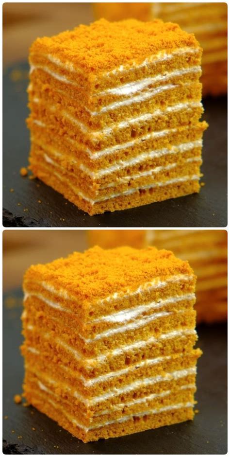 Медовик за 30 минут без раскатки коржей Источник Интересный