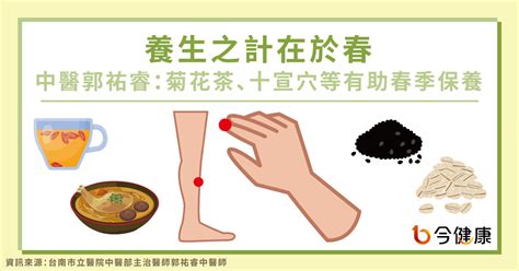 養生之計在於春中醫郭祐睿菊花茶十宣穴等有助春季保養 今健康