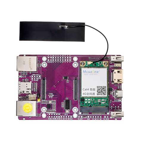 Raspberry Pi Computer 4g Io Board Cm4 Dual Network Development Board