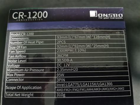 Jonsbo Mini Cpu Cooler Computers And Tech Parts And Accessories Computer Parts On Carousell