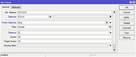 2 łącza Wan Failover Recursive Routing [konfiguracja Mikrotik] Net