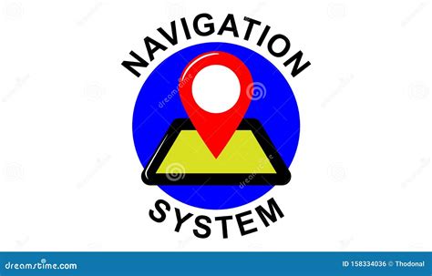 Concept Of Navigation System Stock Illustration Illustration Of Background System