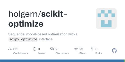 Github Holgernscikit Optimize Sequential Model Based Optimization With A `scipyoptimize