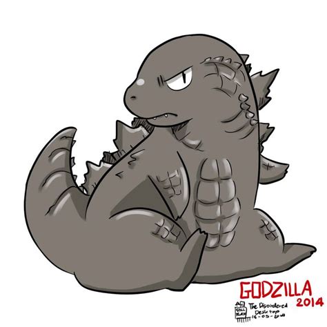 Chibi GODZILLA By Sollfewrik On DeviantART Godzilla Godzilla Tattoo Godzilla Wallpaper