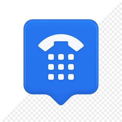 Premium Psd Phone Call Button Application Handset Mobile Contact