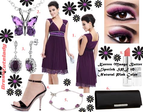 Dress4cutelady How To Dress With Purple On Your Romantic Celebration Day