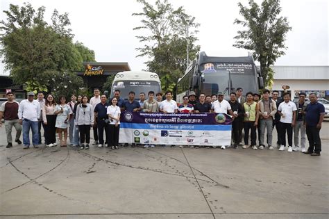 ក្លិបអ្នកកាសែតកម្ពុជា ដឹកនាំអ្នកសារព័ត៌មានជាង ៥០នាក់ ទៅខេត្តមណ្ឌលគិរី និងខេត្តក្រចេះ