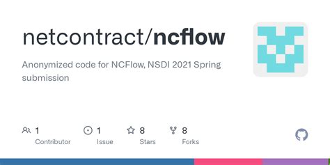 Github Netcontract Ncflow Anonymized Code For Ncflow Nsdi Spring Submission