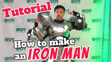 Инструкция как сделать костюм Железного человека своими руками Youtube