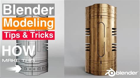 Blender Hard Surface Modeling Arm Bracers Modeling Blender Tutorial