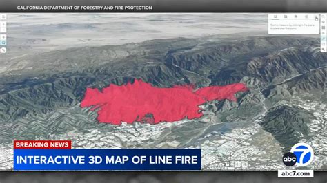 Cal Fire Stations Map Interactive Map Shows Size Scope Of La Fires