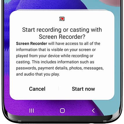 How To Screen Record On Samsung Galaxy S Screen Recording
