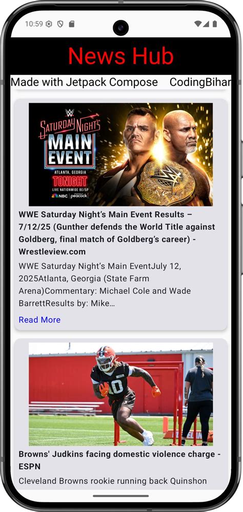 📲 Build A Real News App With Jetpack Compose Coding Bihar