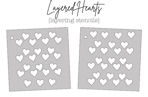 Supplies Stencils Layering Stencils Unity Stamp Company