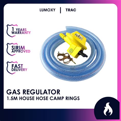 Lmy Sirim Gas Regulator Kepala Dapur Stove Meter Hose Hos Paip Tong