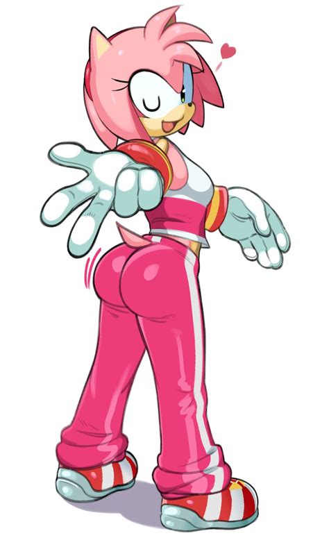 Amy Rose Sonic Drawn By Tobias Leviathan Danbooru
