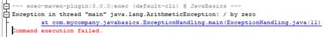 Exception Handling Using Try Catch And Finally Statement In Java Using Netbeans