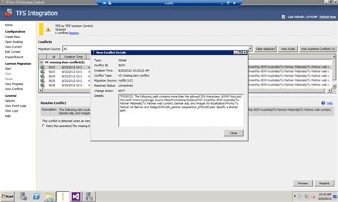 Tfs Integration Tools Issue Tf The Following Path Contains