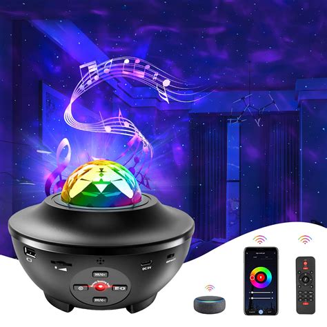 Galaxy Projector Star Projector 3 In 1 Night Light Projector Works