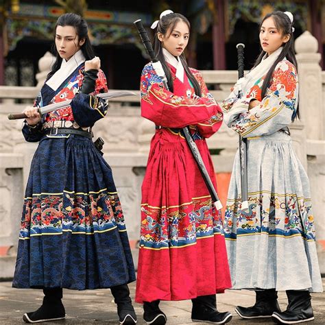 明制飞鱼服原创曳撒 莽服 贴里锦衣卫男女同款飞鱼服汉服 阿里巴巴