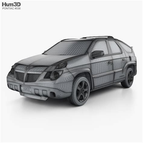 Pontiac Aztek With Hq Interior 2005 3d Model Download Crossover Suv