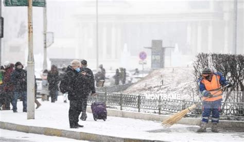 Төвийн нутгаар цас орж шуурна