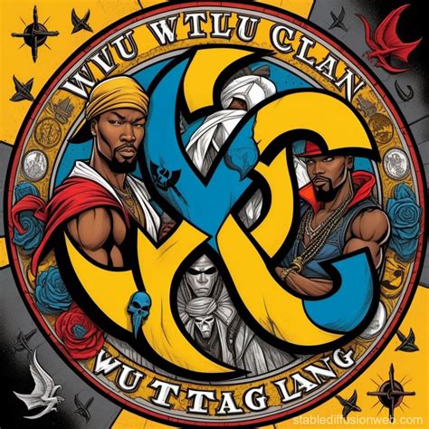 Wu Tang Clan S Wild West Logo Stable Diffusion Online