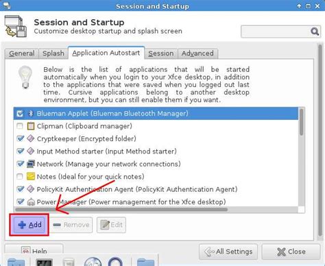 how to start a program automatically in linux desktop