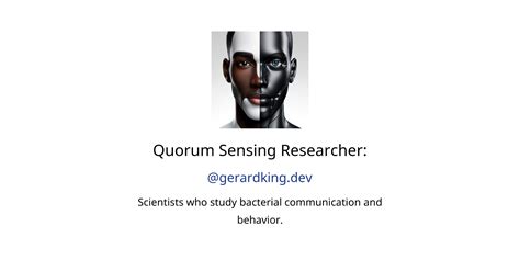 Quorum Sensing Researcher Gpts Features And Functions Examples And Prompts Gpt Store