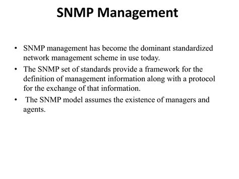 5 Network Management Protocol Pptx