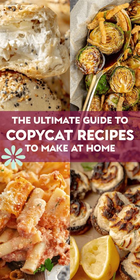 The Ultimate Guide To Copycat Restaurant Recipes At Home The Sassy Foodie