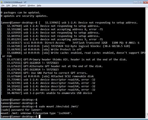 USB Error Message Jetson Xavier NX NVIDIA Developer Forums