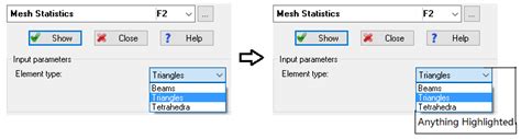 Mesh Statistics For Highlighted Entities Autodesk Community
