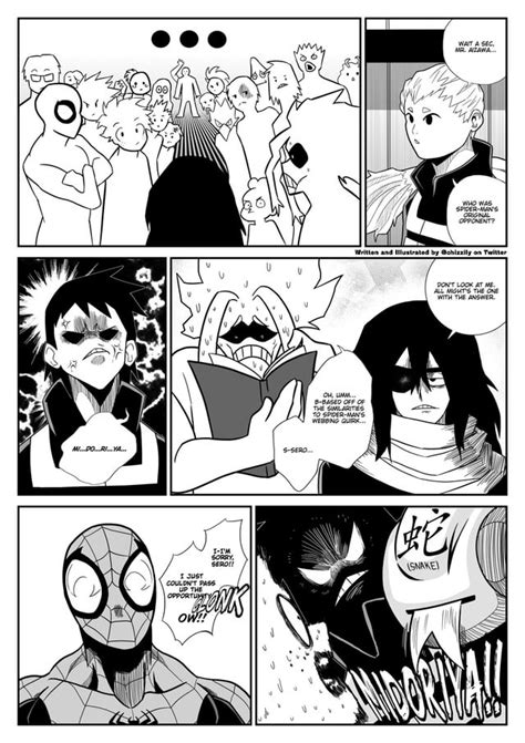 Spider Man X Mha Part 2 R Myheroacadamia