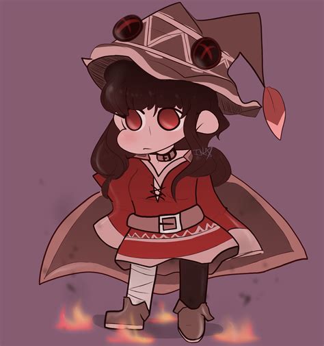 Red Megumin By Incapacitatedvixen On Newgrounds