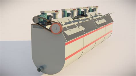 Flotation Cell 3d Model Turbosquid 2171144