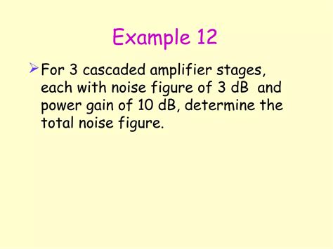 Communication Engineering Chapter 6 Noise Ppt
