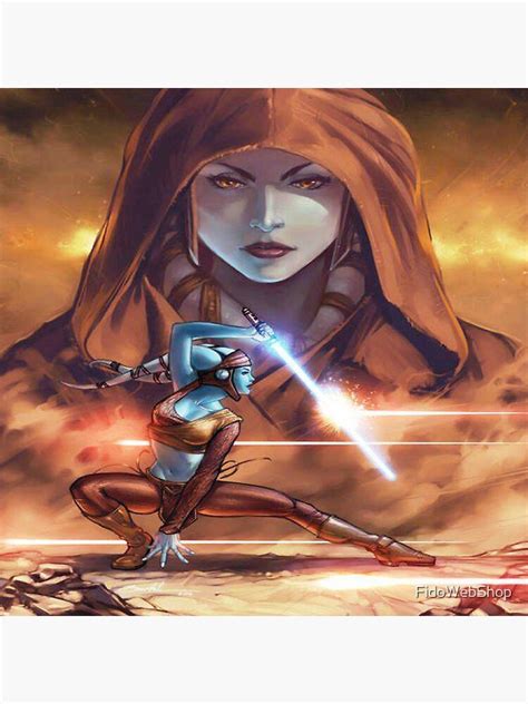 Aayla Secura Sticker For Sale By Fidowebshop Redbubble