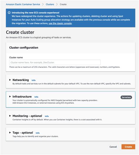 Prerequisites And Configuration Setup Using Ecs Console Aws Distro