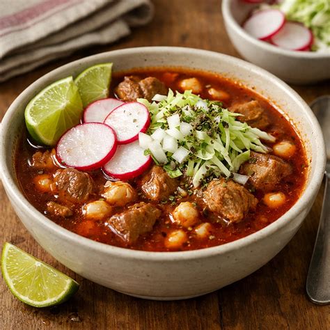 Mexican Pozole Rojo Recipe Itsonlyrecipes