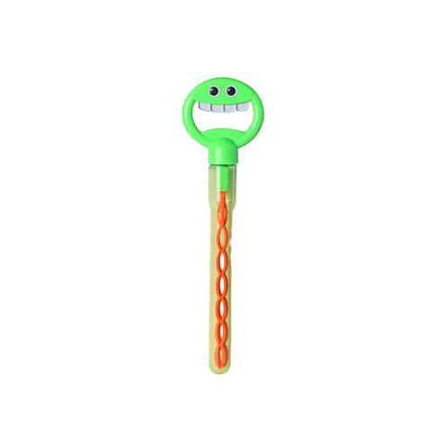 32 Holes Bubble Wand Toy 32 Hole Smiling Face Bubble Stick With Bubble