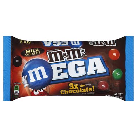 Mandms Mega 3x The Milk Chocolate Per Piece Shop Candy At H E B