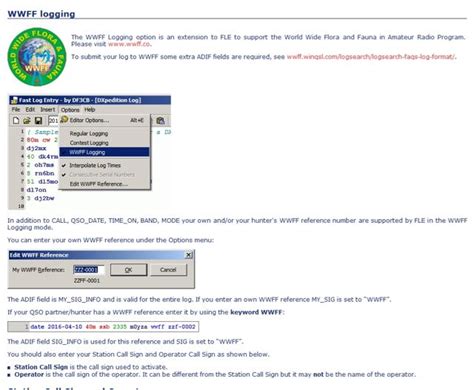 Fast Log Entry Fle Vk5pas