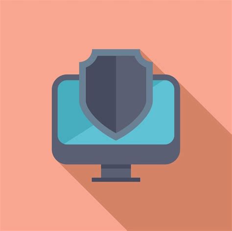 Premium Vector Computer Security Shield Protecting User Data And Privacy Online