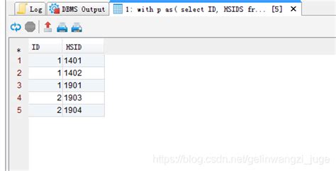 Oracle将逗号分隔的字符串列拆分为多行oracle逗号拆分成行 Csdn博客