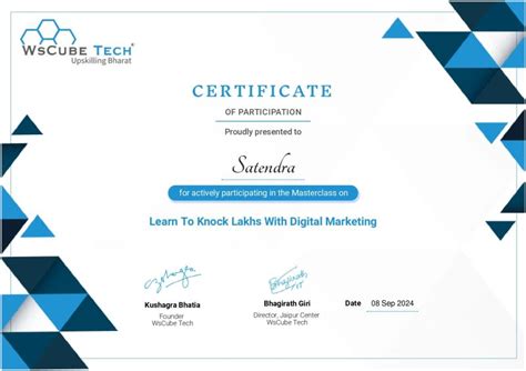 Styendra Singh On Linkedin Digitalmarketing Masterclass Wscubetech Learning