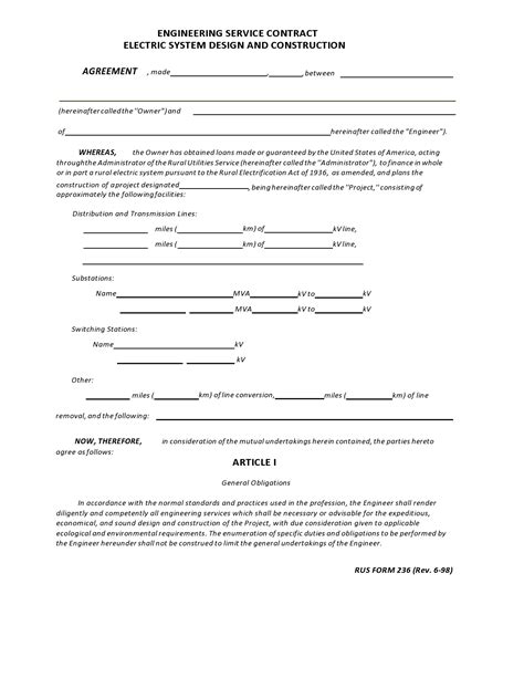 38 Free Electrical Contract Templates And Agreement Examples Templatelab