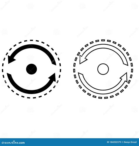 Consistency Vector Icon Stability Illustration Symbol Dynamic Sign