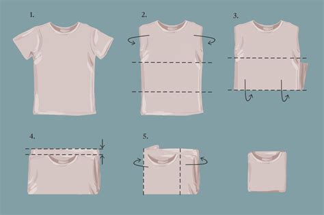 How To Fold T Shirts Tips For Saving Space And Preventing Wrinkles
