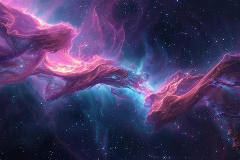 Imagine A Mystical Journey Through The Cosmos Wher Generative Ai Premium Ai Generated Image